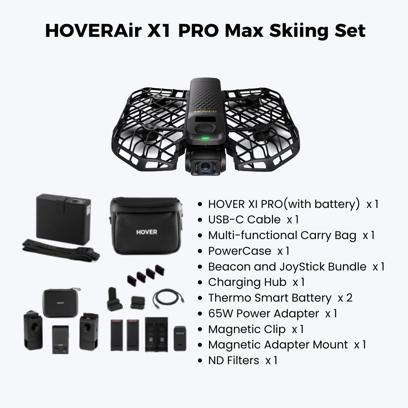 HOVERAir X1 Pro Max 8K 專業運動飛行相機 — Weareready.hk
